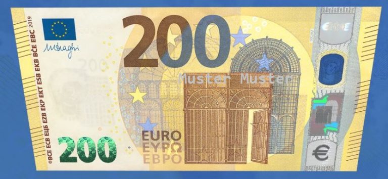 So sehen die neuen 100 Euro – und 200 Euro – Geldscheine aus So sehen die neuen 100 Euro – und 200 Euro – Geldscheine aus